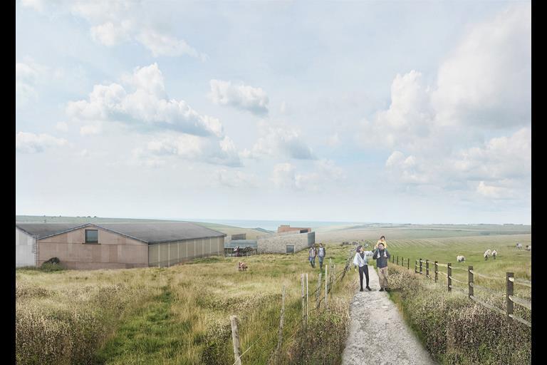 Feilden Fowles’ South Downs cultural centre goes in for planning | News ...